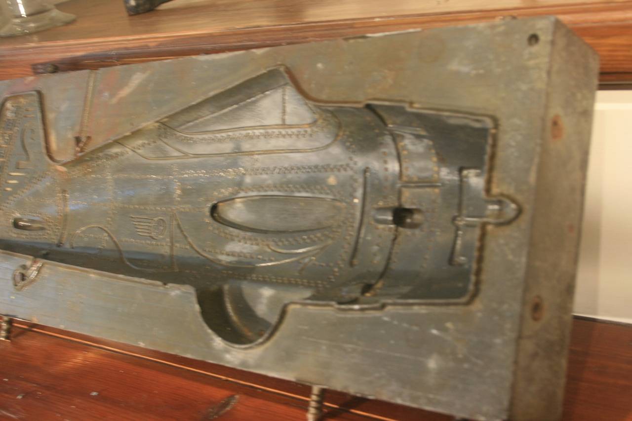 Great WWII Airplane Mold at 1stDibs