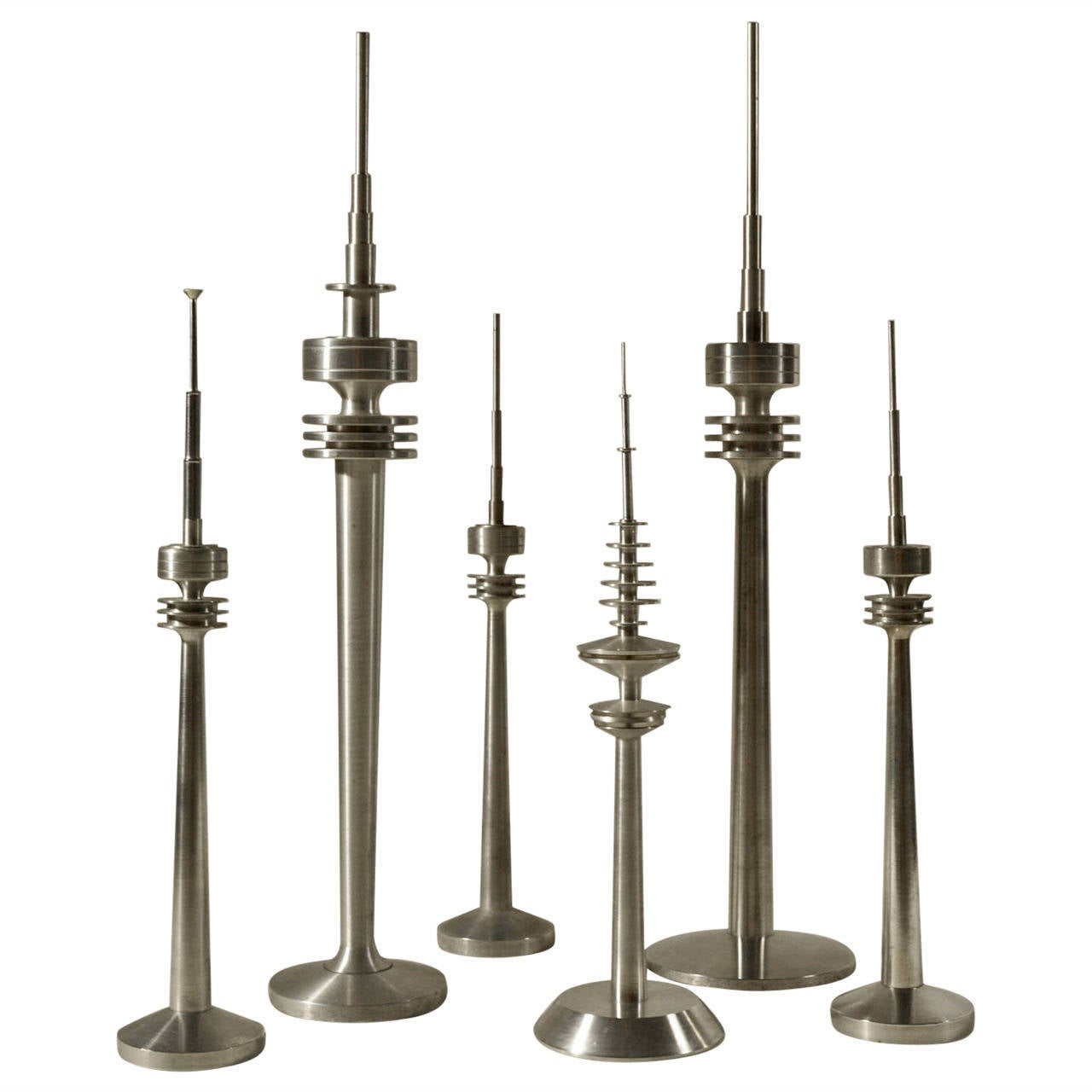 Group of Television Tower Models at 1stdibs