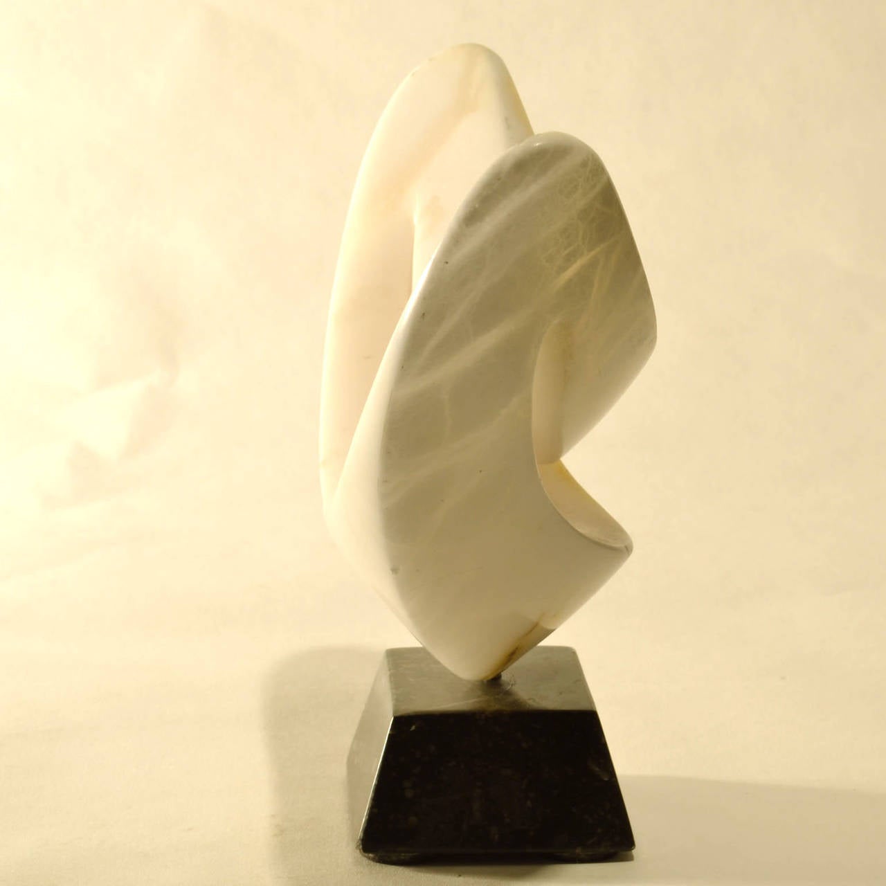 Alabaster Abstract Sculpture at 1stdibs