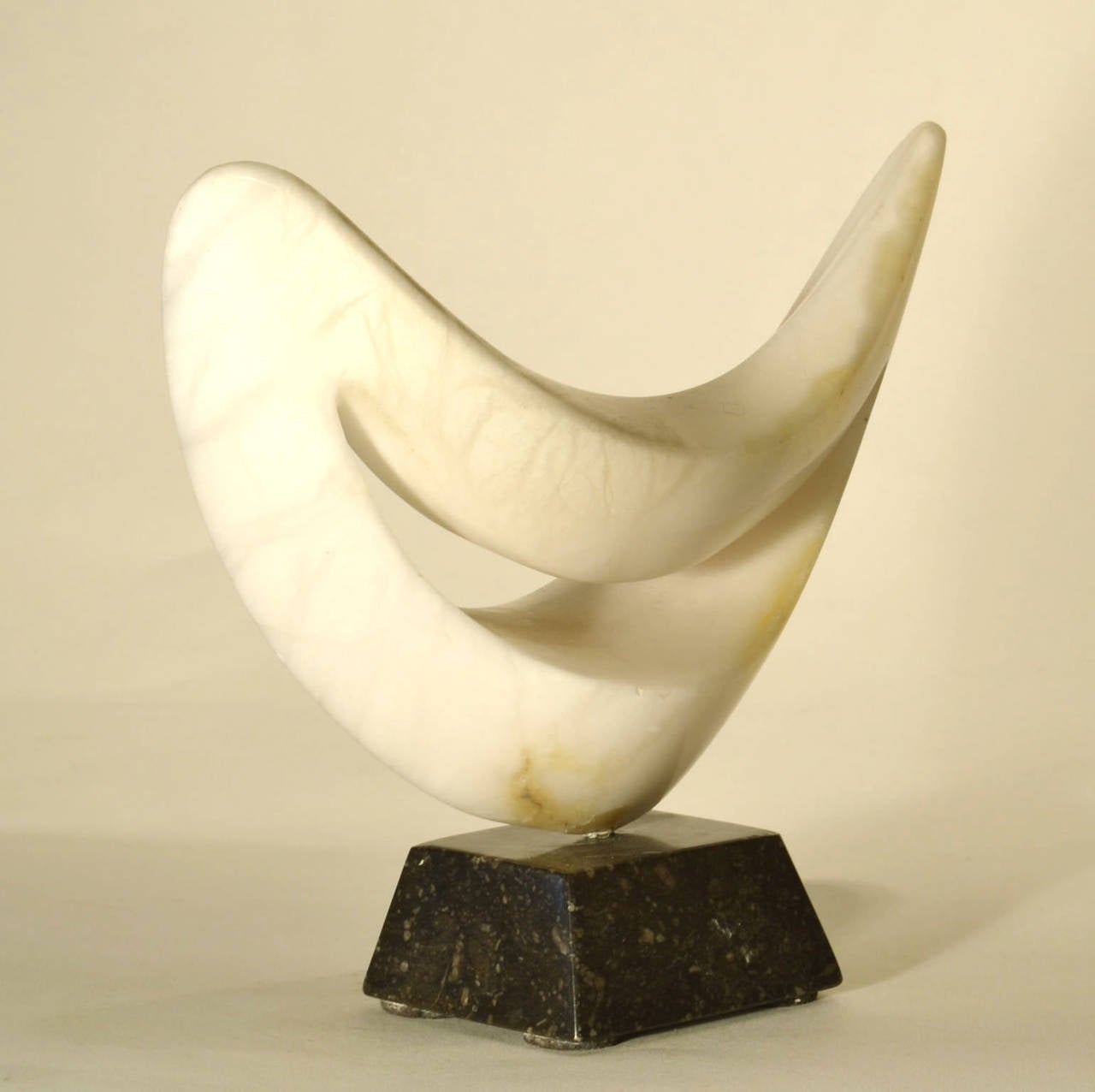 Alabaster Abstract Sculpture at 1stDibs
