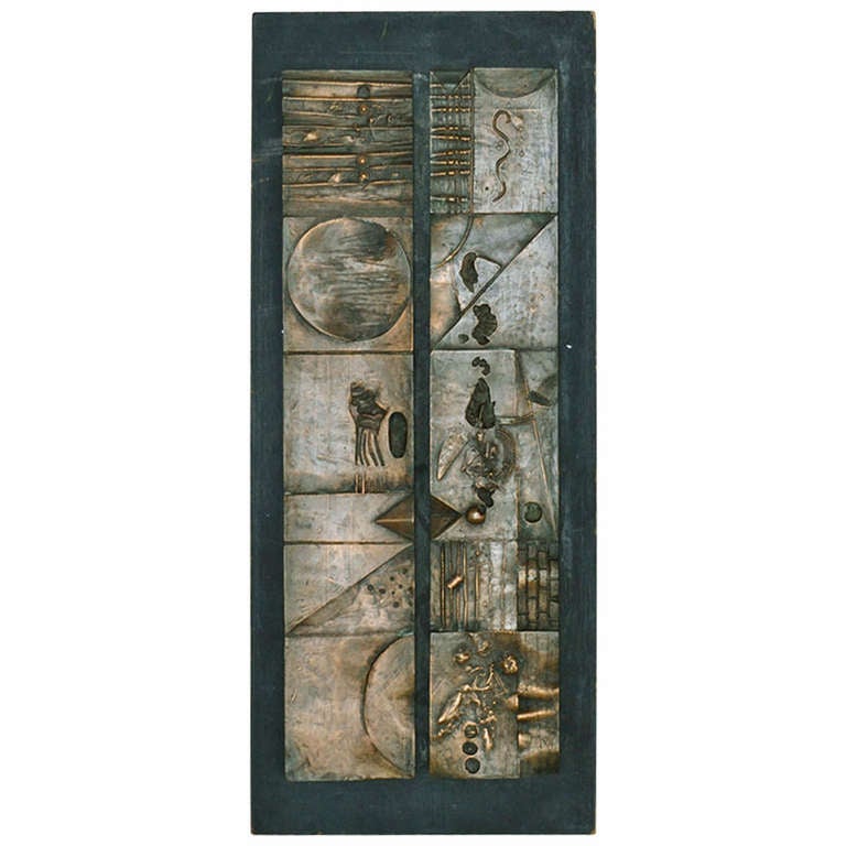 Bronze Relief based on Nature at 1stDibs