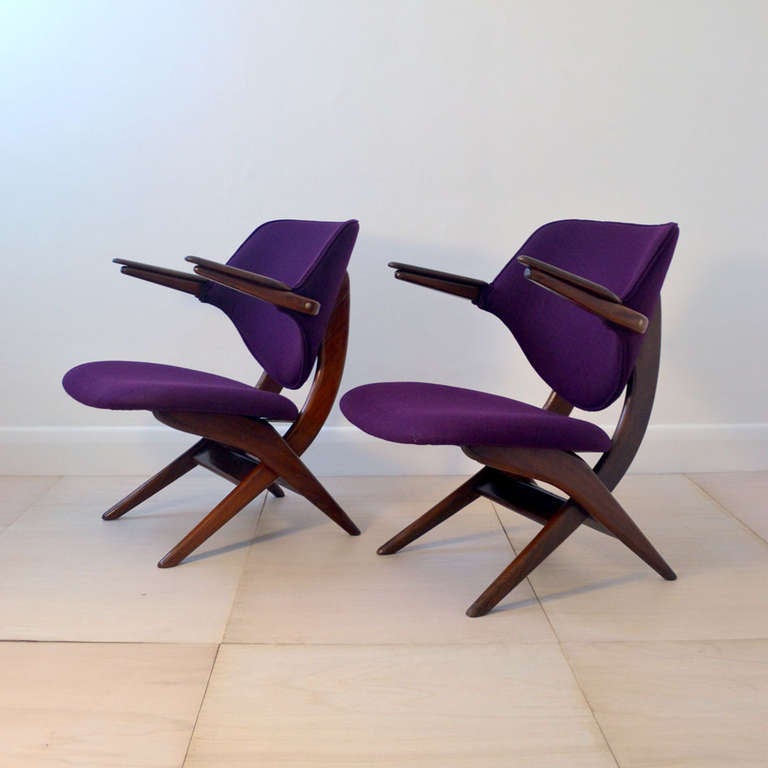 Pair of Pelican Lounge Chairs at 1stDibs