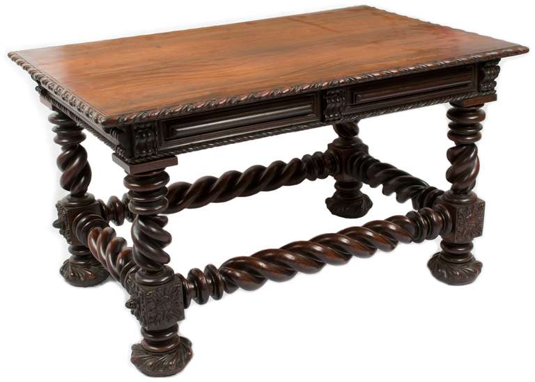 French Rosewood Coffee Table at 1stDibs