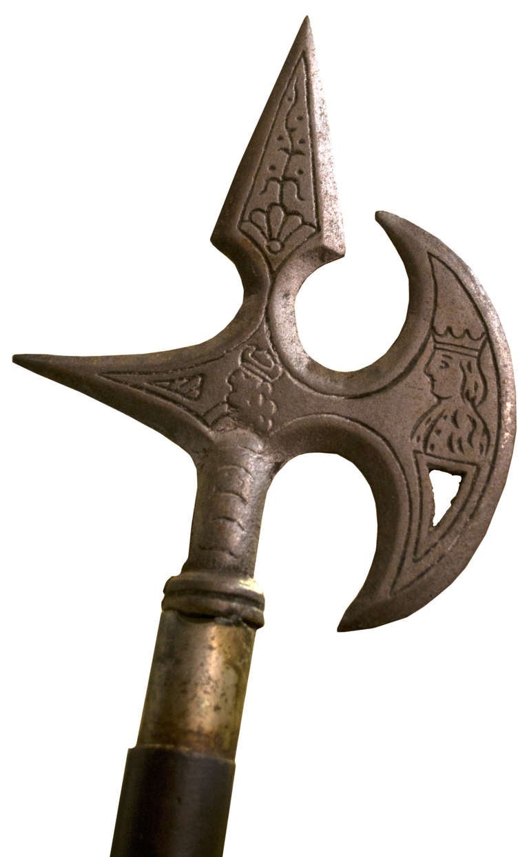 A French Arts and Crafts Halberd Coat Rack at 1stDibs | french halberd