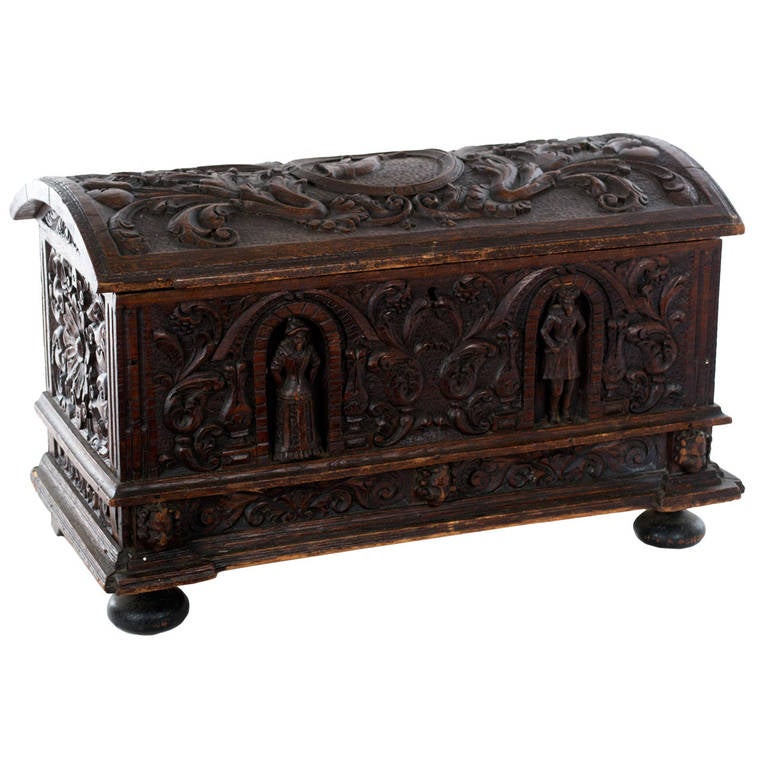 18th Century English Bridal Chest at 1stDibs