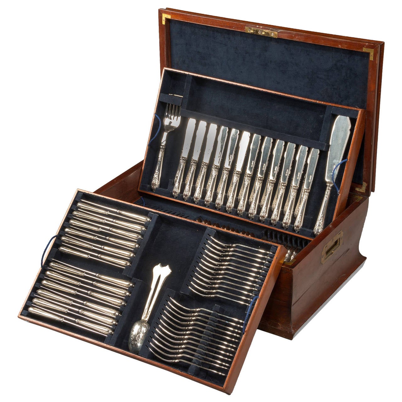 Silver canteen of cutlery at 1stDibs