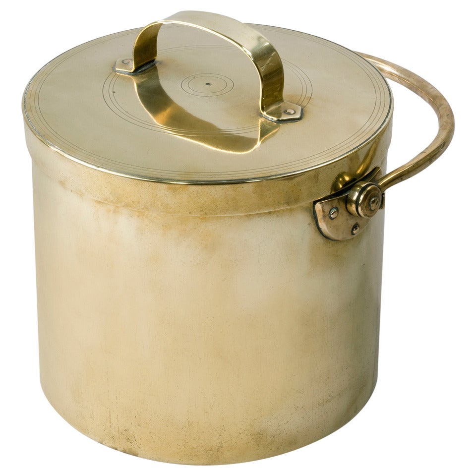 A 19th Century Brass Ice Pail at 1stDibs