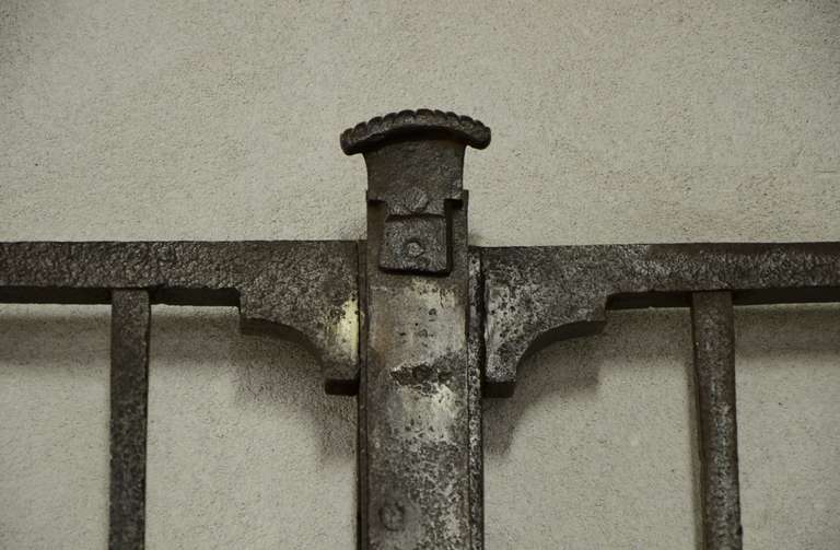 18th Century French Wrought Iron Gate with Key at 1stDibs | french iron ...