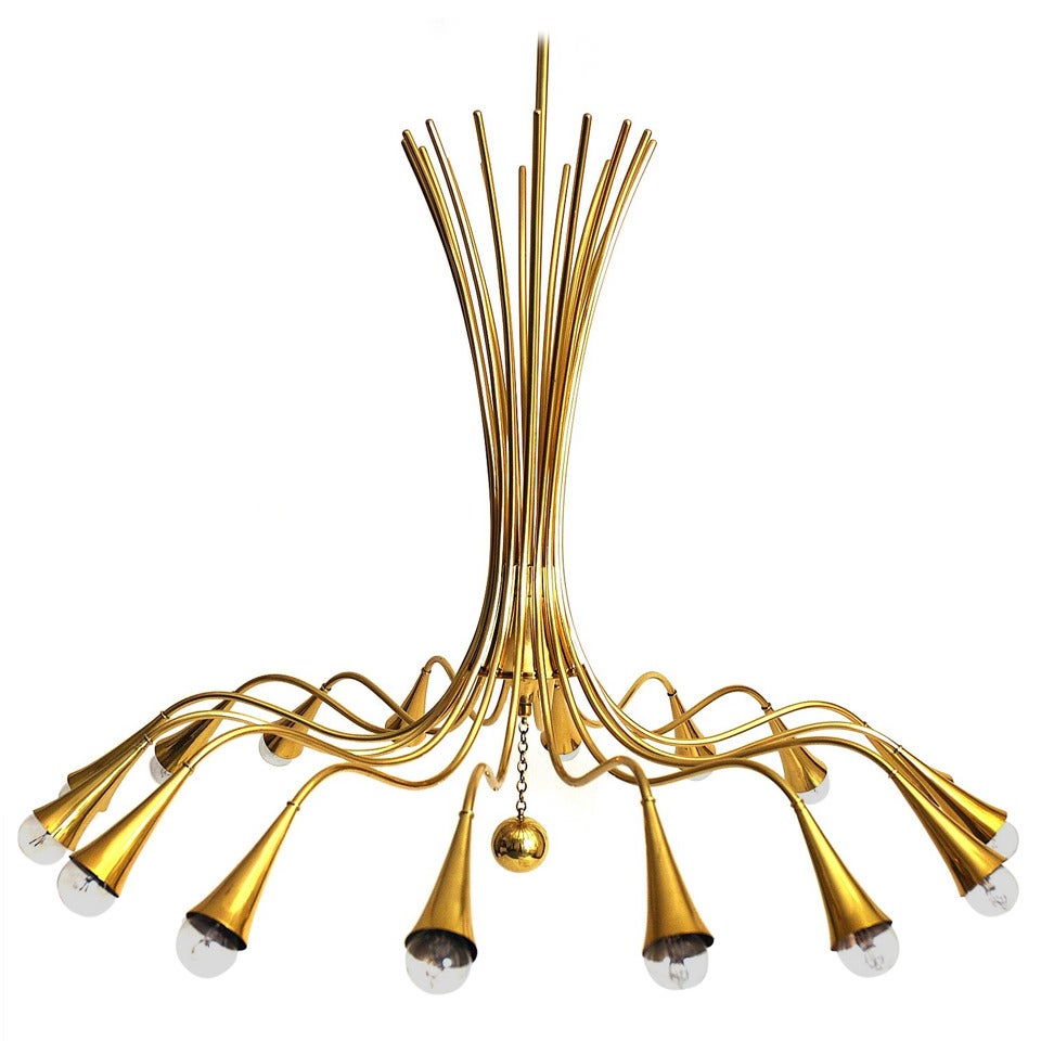 Chandelier "Zirpe", R. Nikoll at 1stDibs