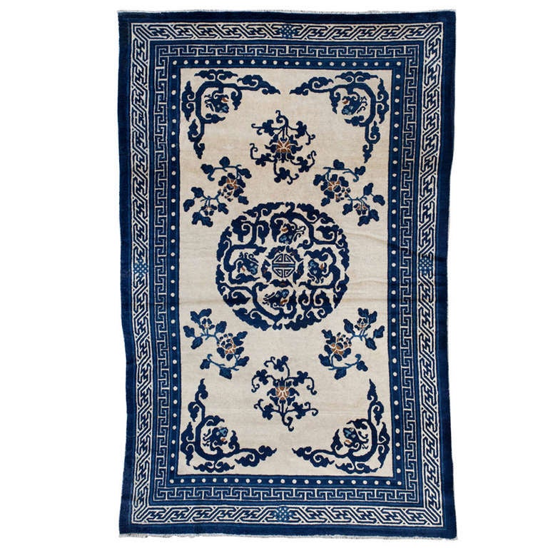 Classic Peking Dragon Rug For Sale at 1stDibs