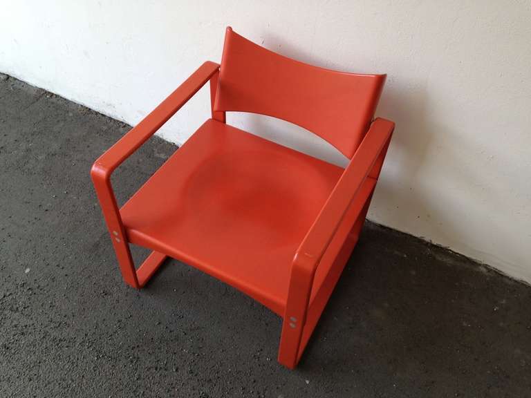 Rare Verner Panton 270f Lounge Chair at 1stDibs