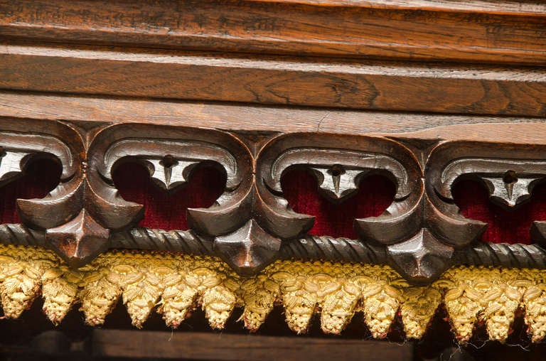 Gothic Hall Bench at 1stDibs
