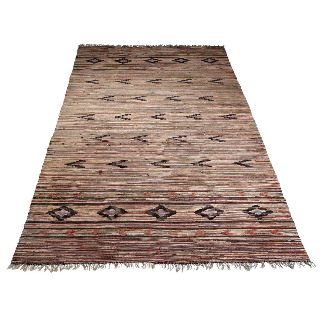 Traditional Swedish Rag Rug, 1950s For Sale at 1stDibs | traditional ...