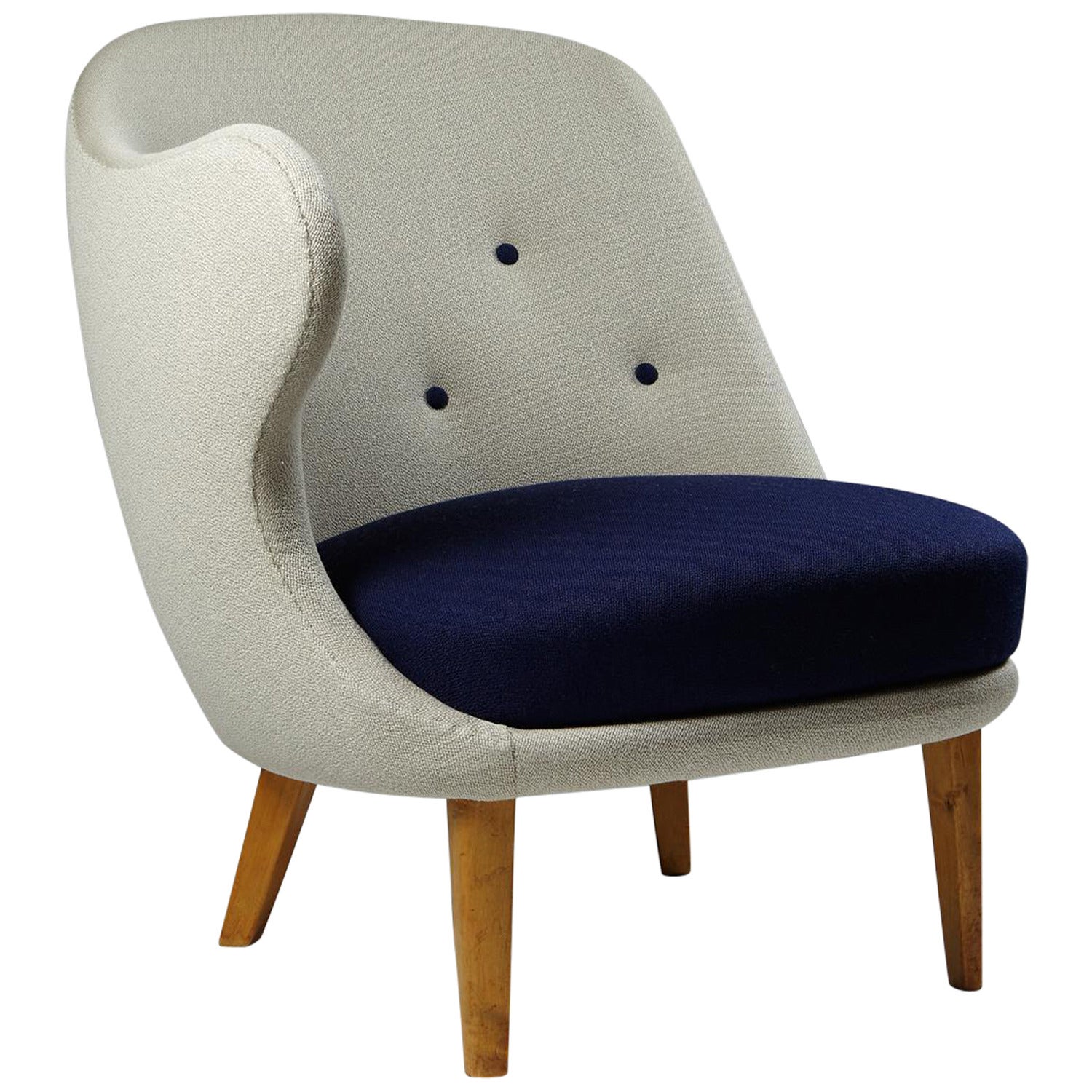 Armchair “The Thumb” Designed by Arne Norell for Gösta Westerberg ...