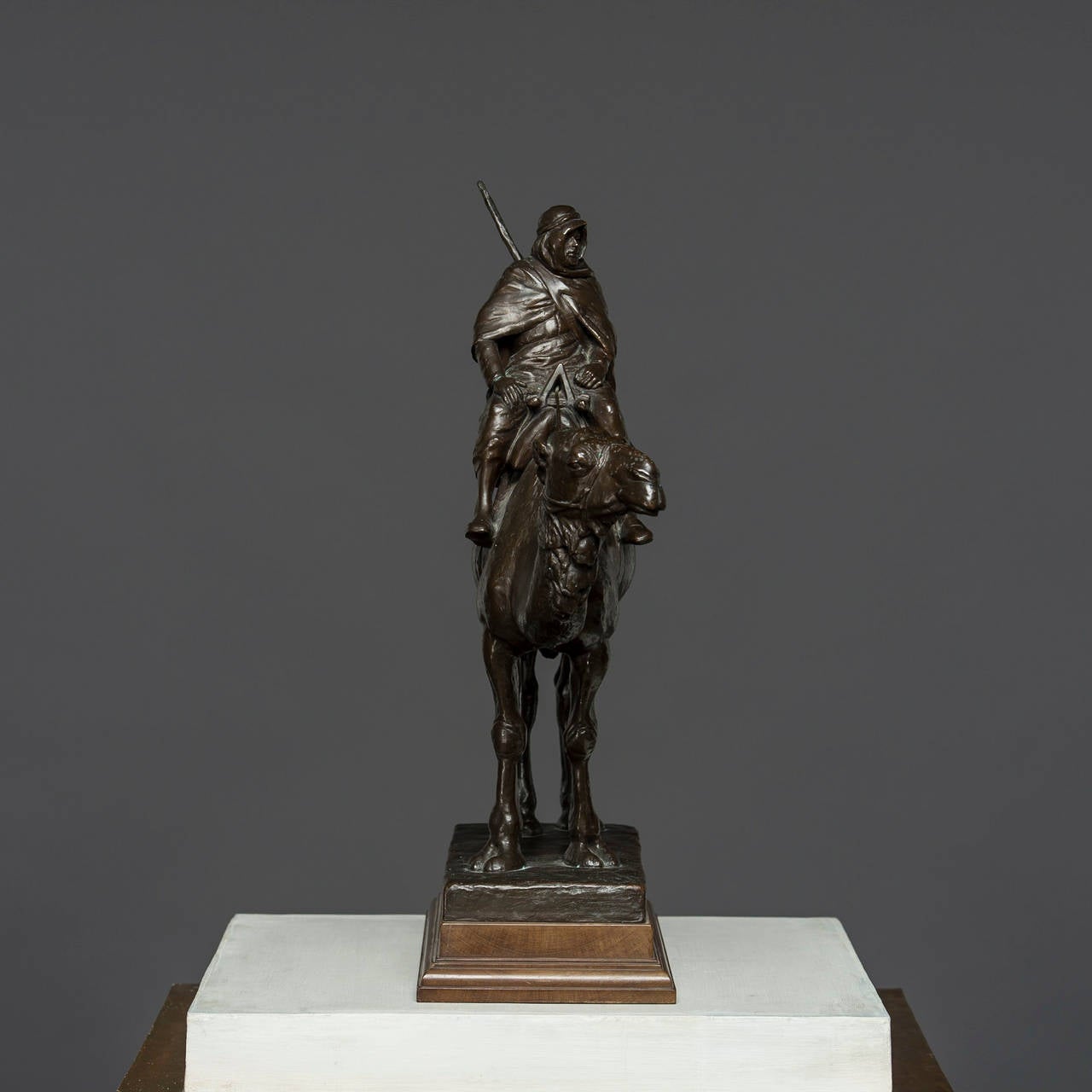 "Carl Johan Bonnesen" - "A Bedouin on His Camel" Signed "C. J. Bonnesen ...