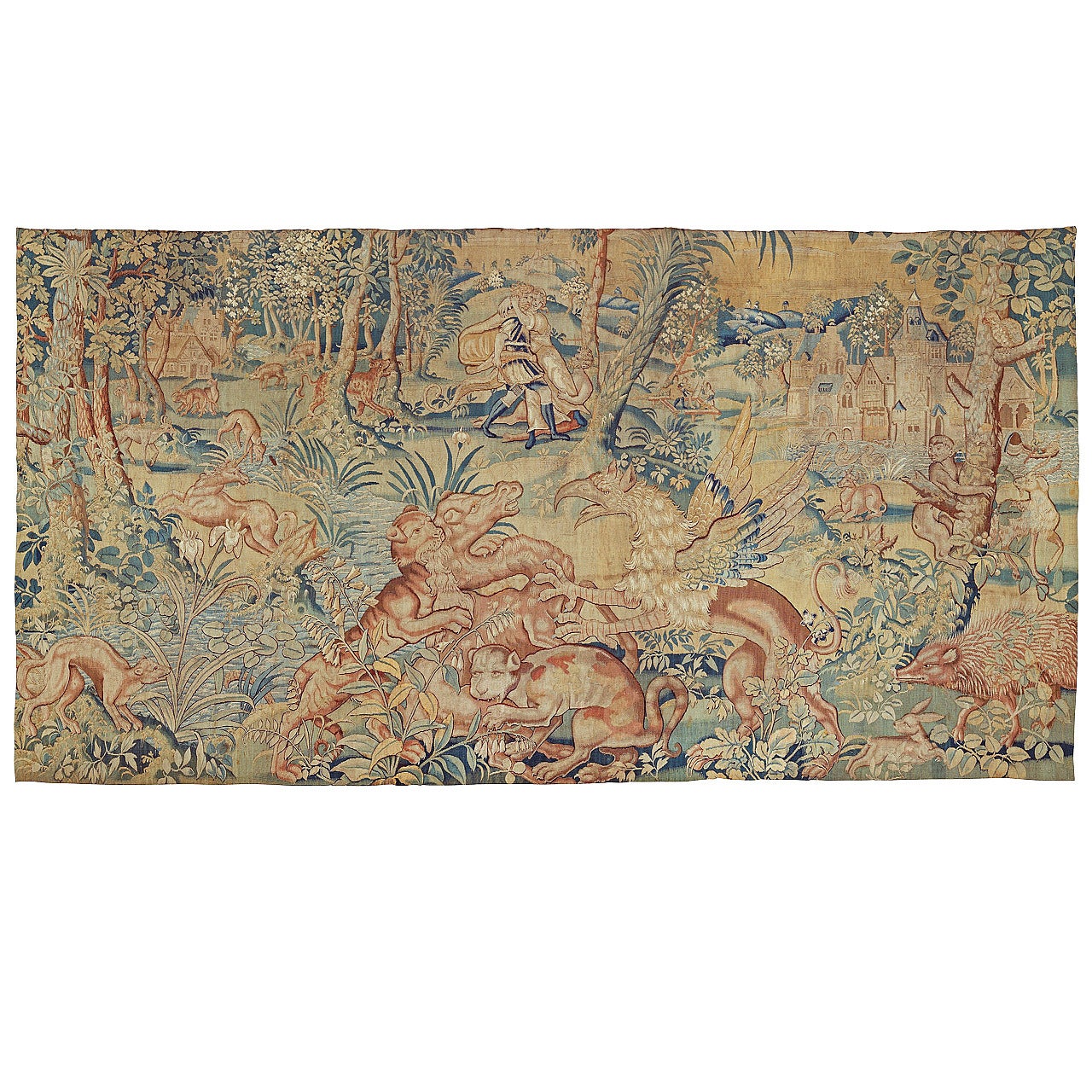 "Game Park" Tapestry Oudenarde, Flanders For Sale at 1stDibs