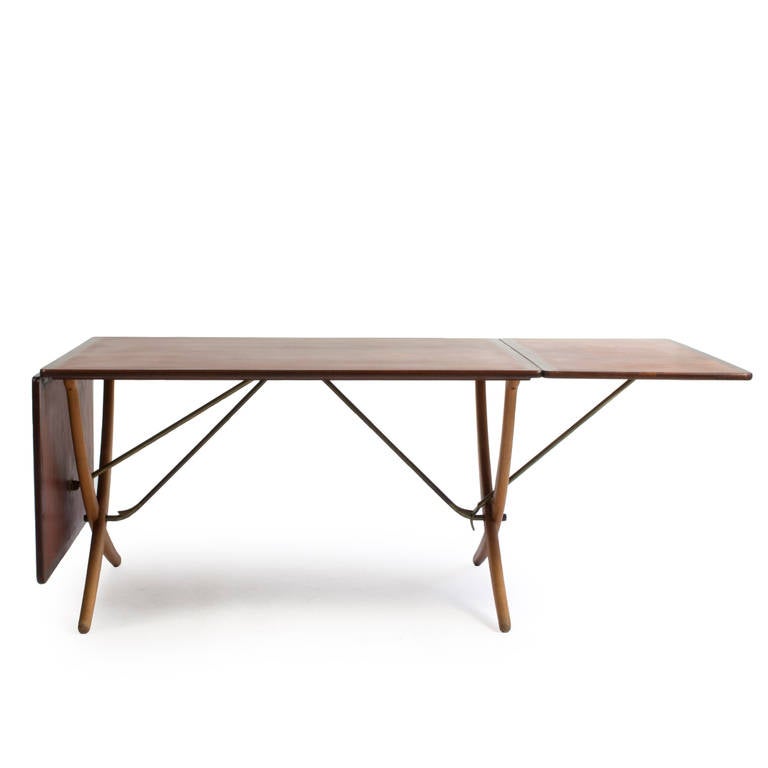 Wegner Sabre Leg Table, AT-304, Andreas Tuck at 1stDibs