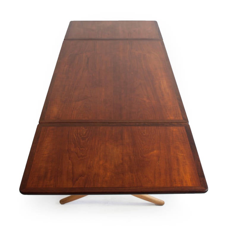Wegner Sabre Leg Table, AT-304, Andreas Tuck at 1stDibs