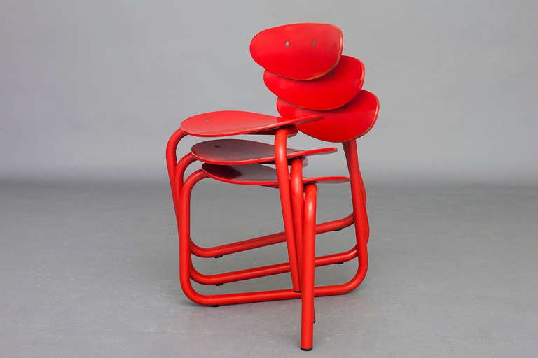 Set of Eight Chairs by Erik Magnussen at 1stDibs