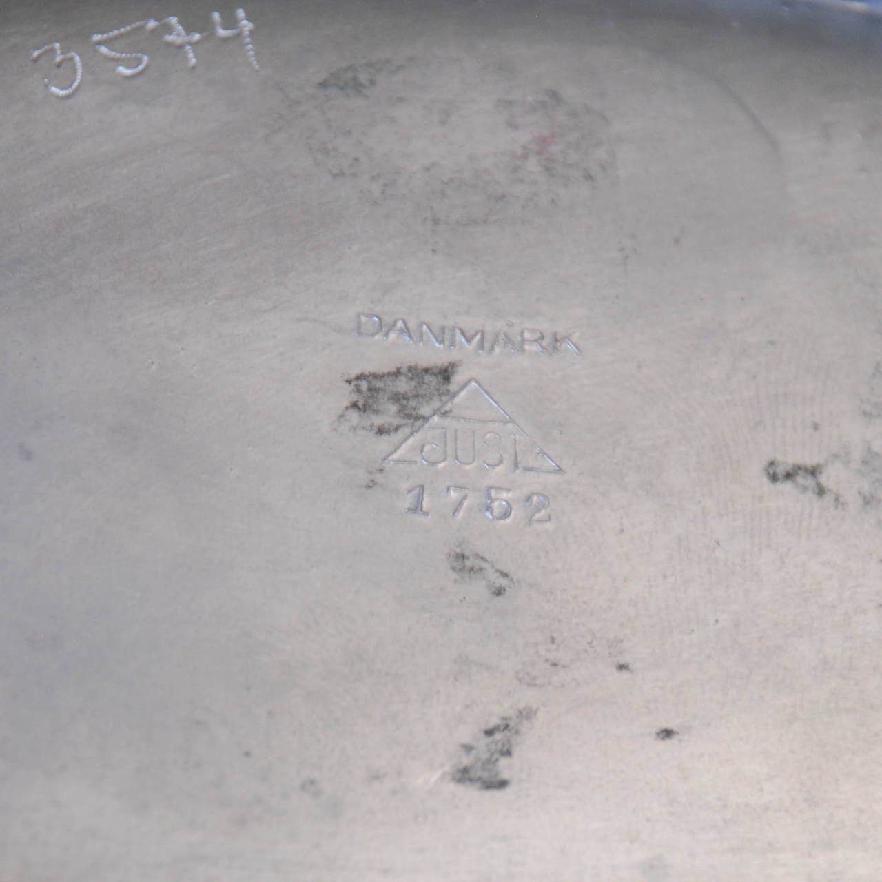 Pewter Jardinere by Ib Just Andersen, Denmark For Sale at 1stDibs