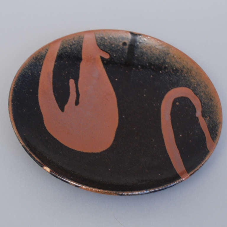 Pottery Dish by Hamada Shoji at 1stDibs