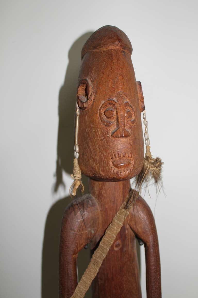 Asmat Ancestor Female Sculpture at 1stDibs