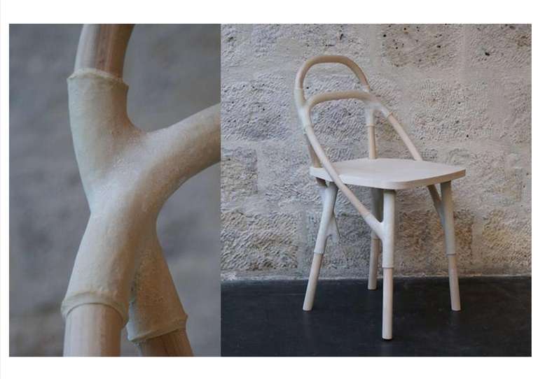 Design Chair "Liga" by Elise Gabriel For Sale at 1stDibs