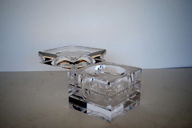 Alessandro Albrizzi Perspex Ice Bucket at 1stDibs