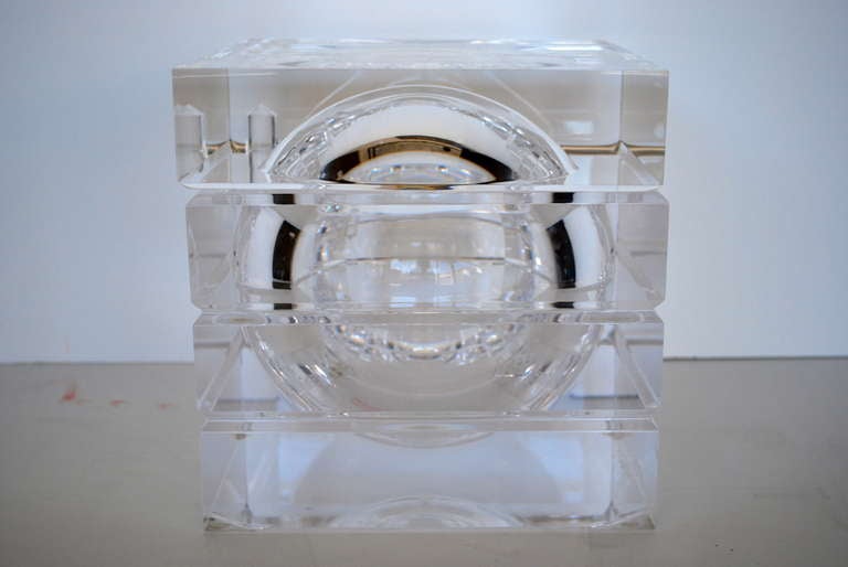 Alessandro Albrizzi Perspex Ice Bucket at 1stDibs