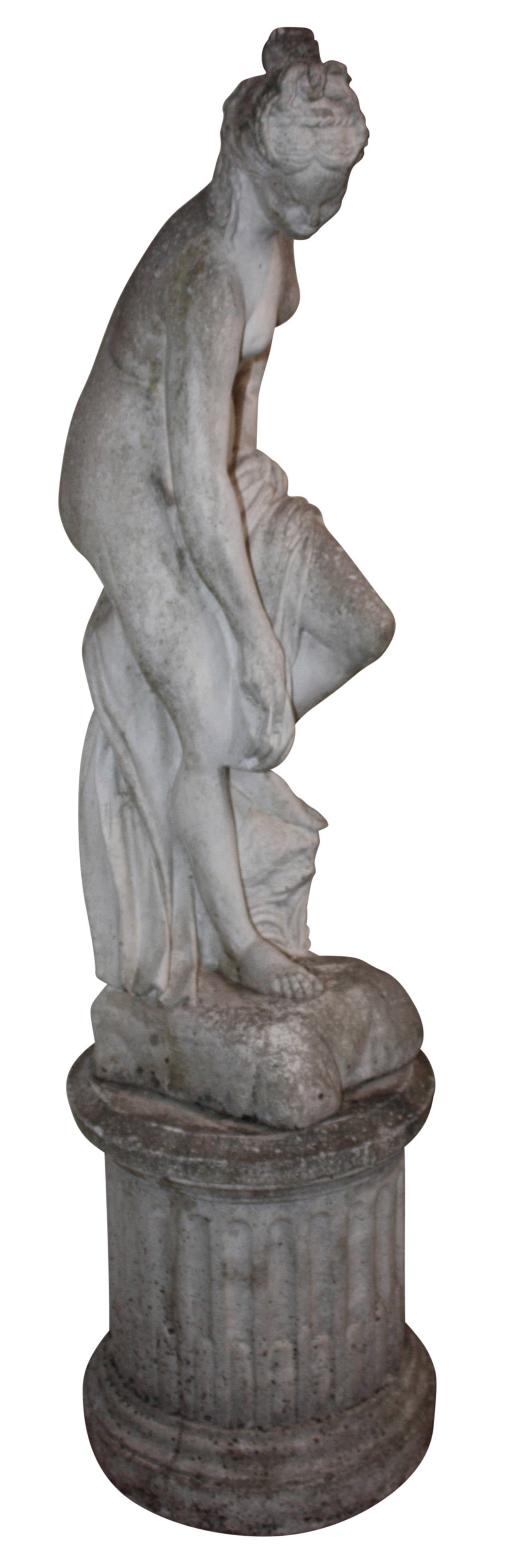 Cast Stone Statue of Aphrodite at 1stDibs