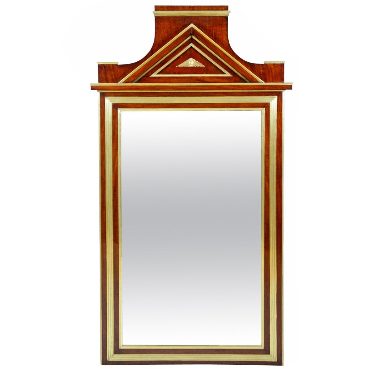 Wonderful Russian Mirror with Bronze Ornaments, circa 1820s For Sale at ...