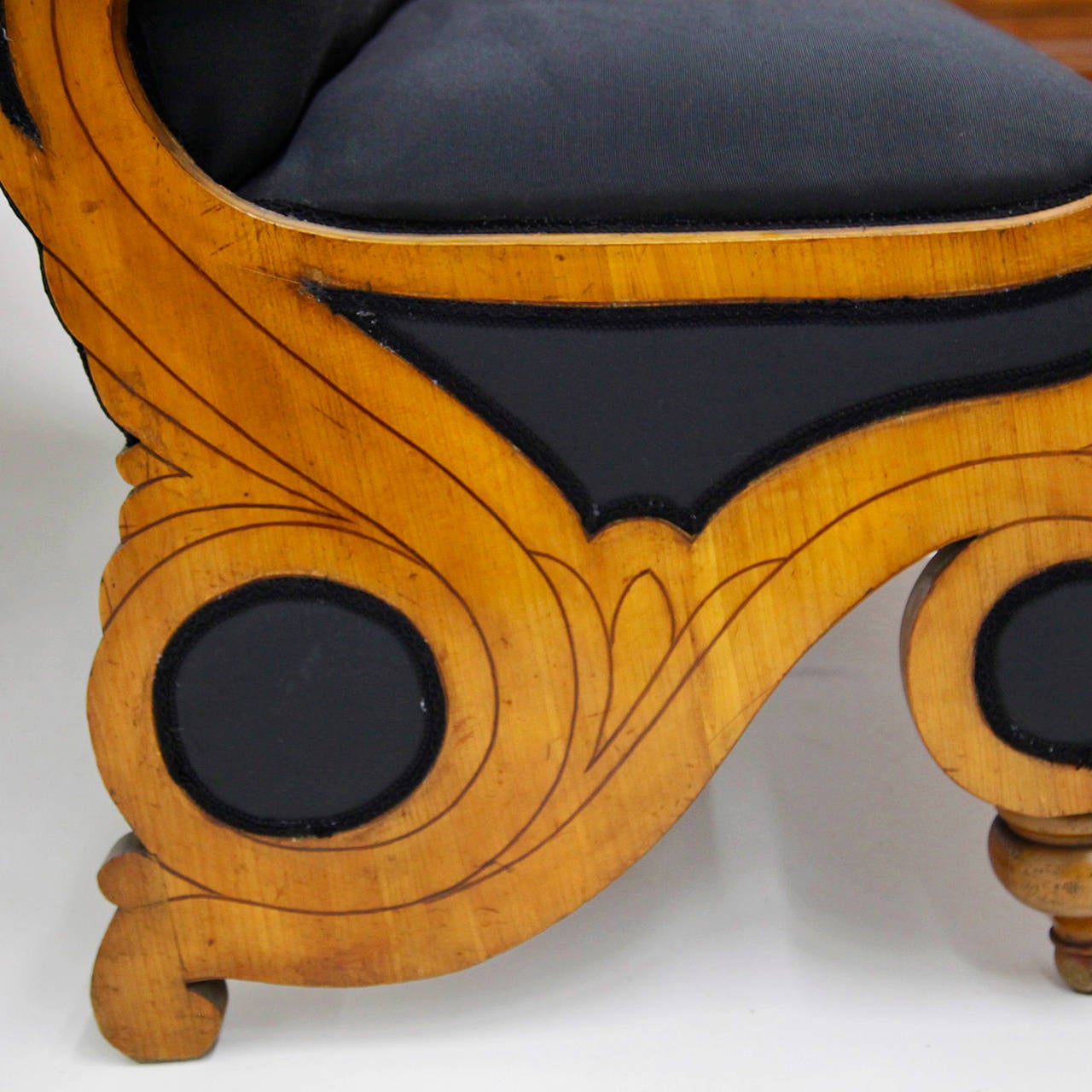 Wonderful Vienna Biedermeier Sofa, Model of Josef Danhauser For Sale at ...