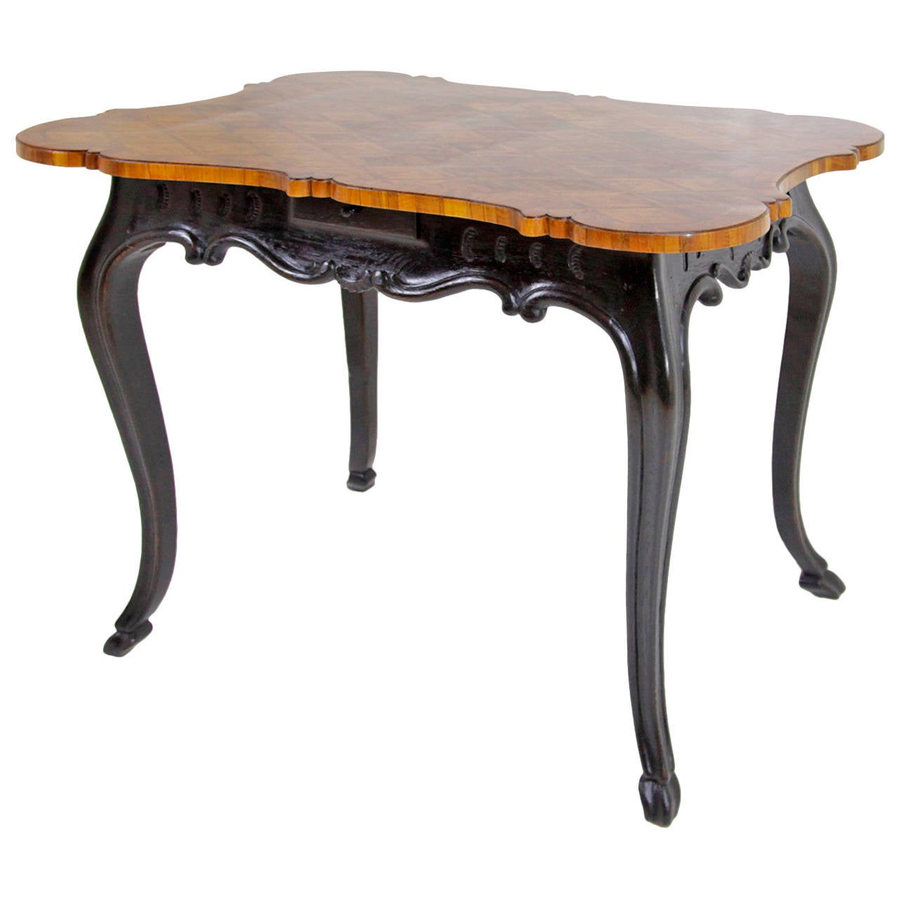 Gorgeous German, Baroque Game Table, circa 1770s at 1stDibs