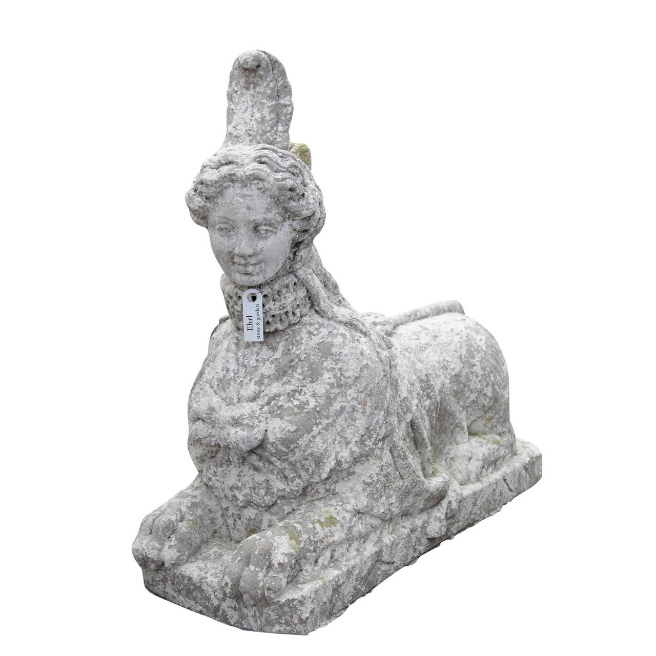 Pair of Sphinxes from the 20th Century, France at 1stDibs