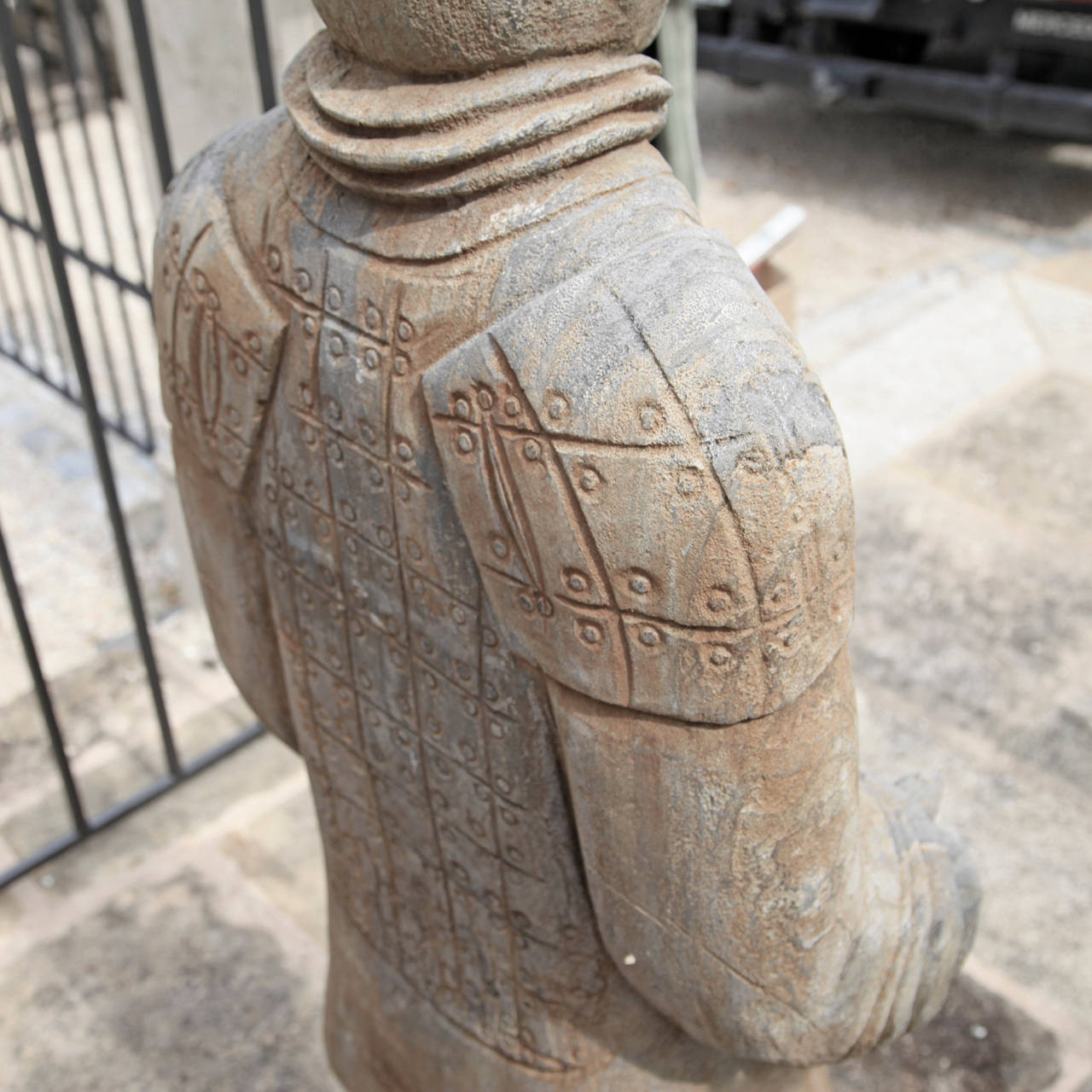 Sculpture of an Asian Warrior, in the Style of the Terracotta Army For ...