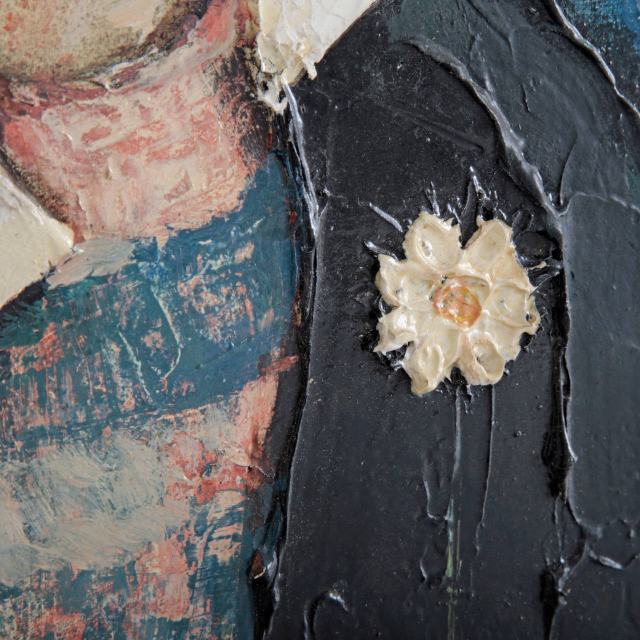 Oil painting by Acar Baskut, Clown, 1964 For Sale at 1stDibs | acar başkut