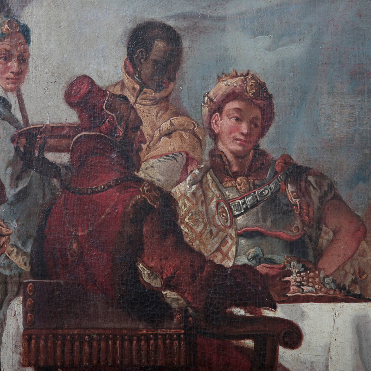 Oil Painting by Franz Martin Kuen - The Banquet of Cleopatra, 1771 For ...