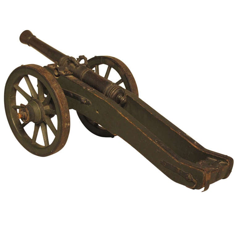 Rare German Model Cannon at 1stDibs