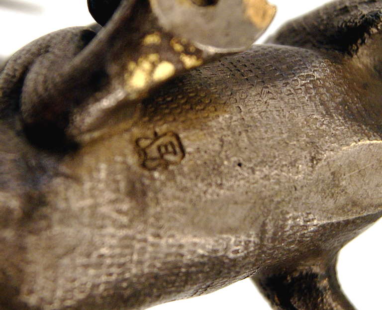 Vienna Bronze Made by Franz Bergman(n) Black Boy with Alligator c.1890 ...