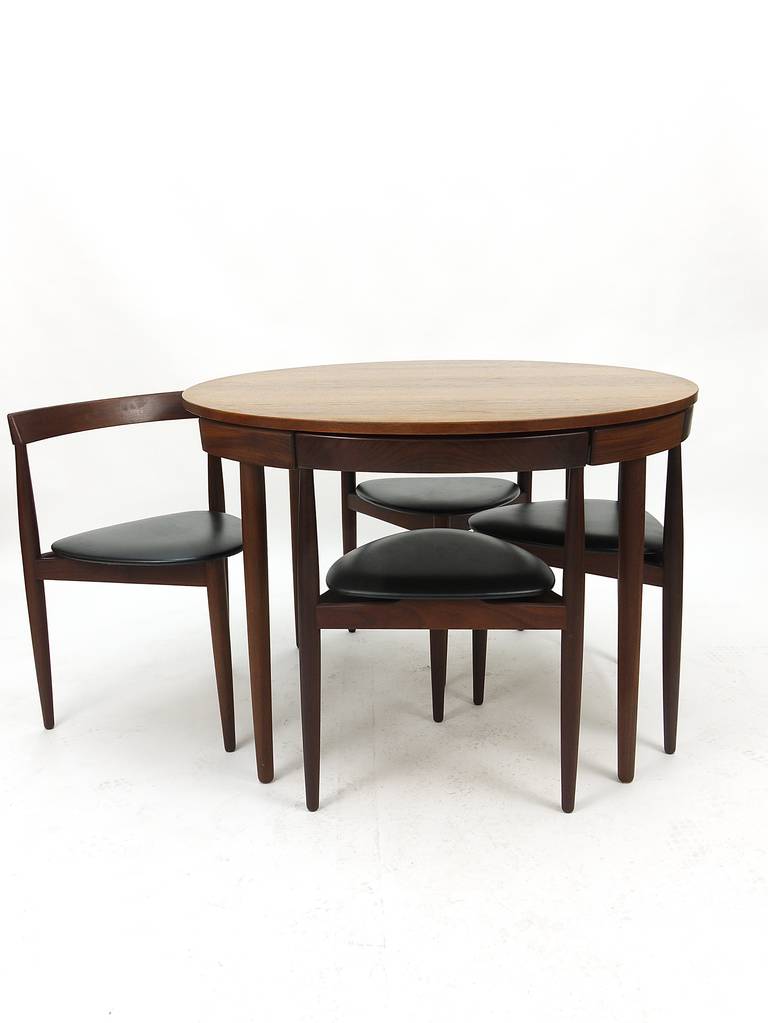 Hans Olsen Teak Dining Set by Frem Rojle at 1stDibs