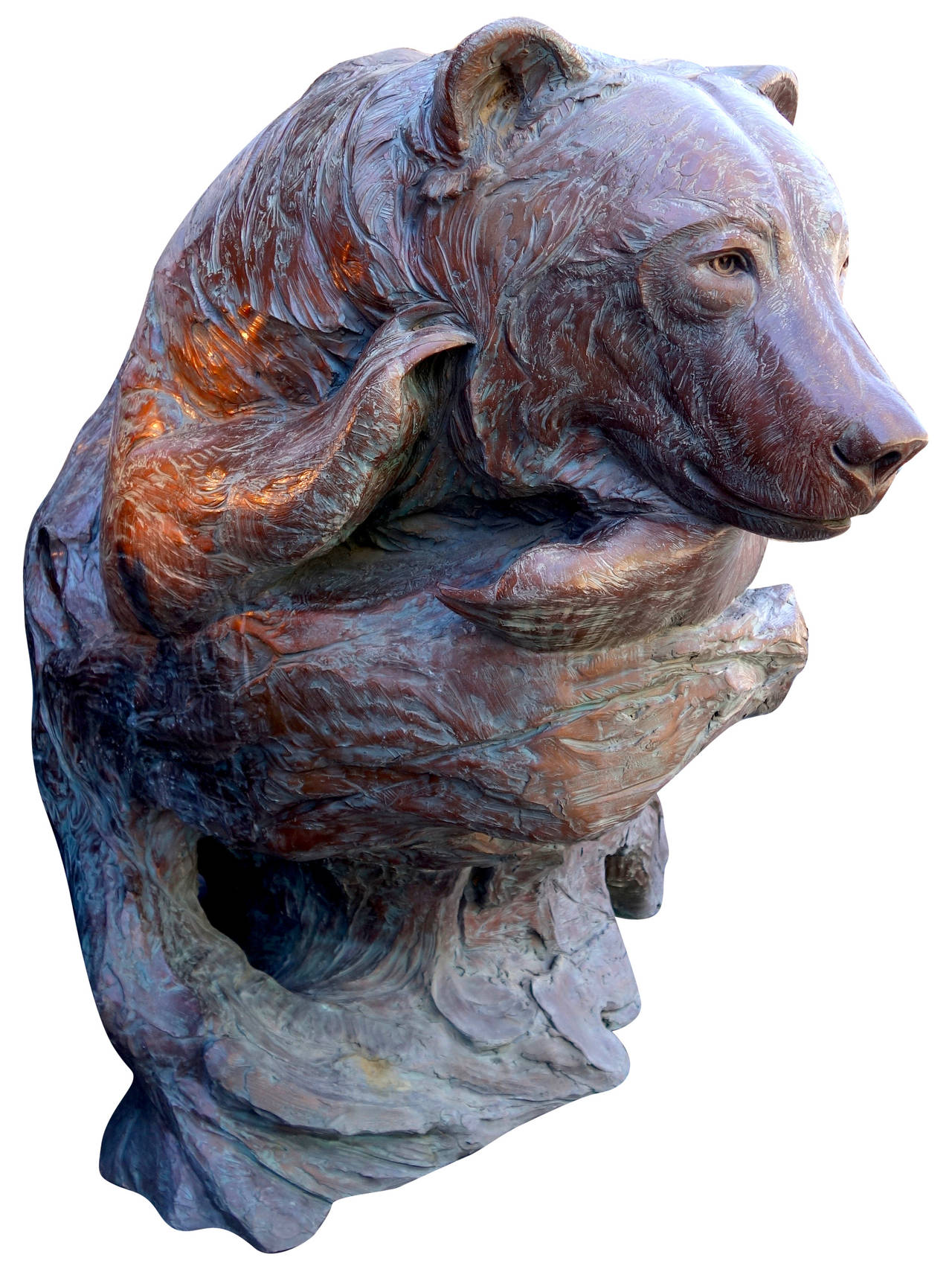 "Waiting for Sockeye" Monumental Bronze Sculpture by Kent Ullberg at ...