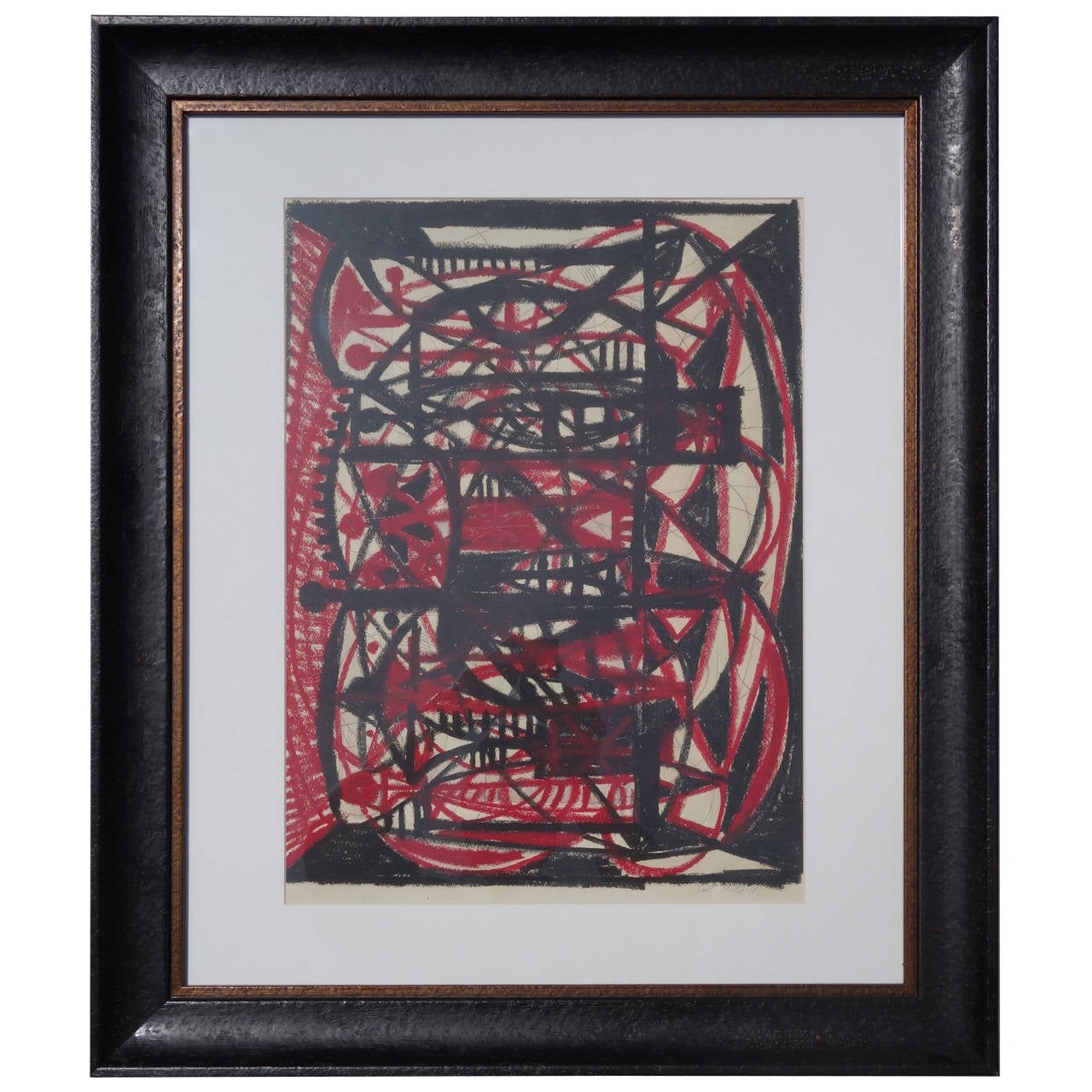 "Untitled Abstract" Painting by Robert George Gilberg For Sale at 1stdibs