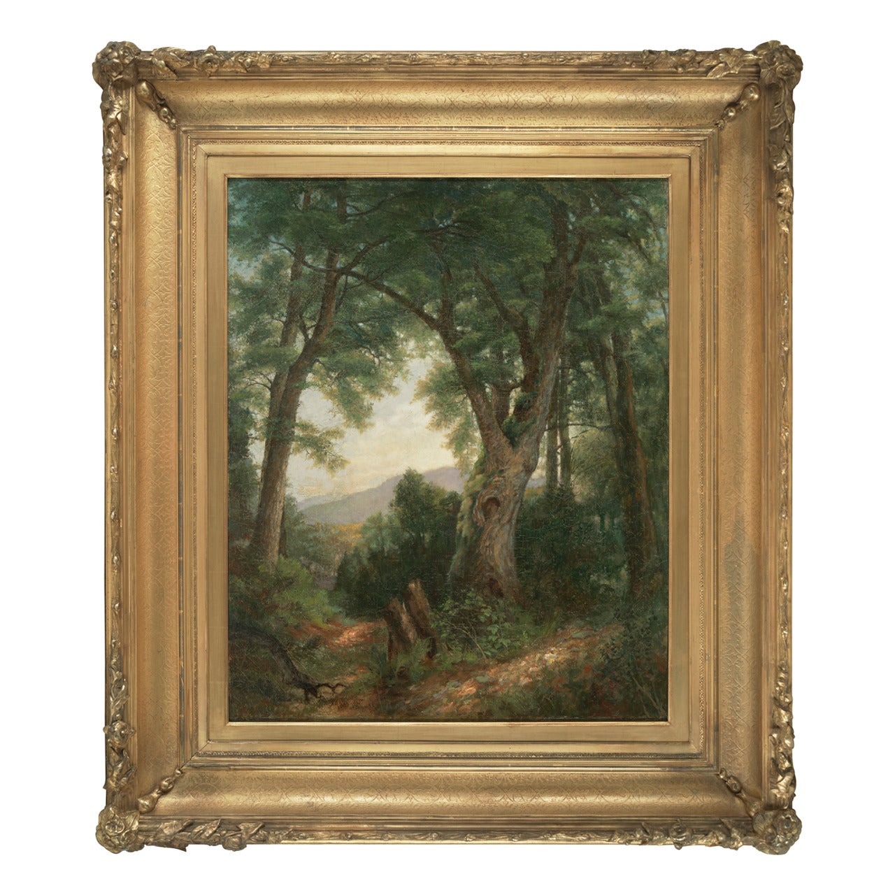 "A View Through the Woods" by Asher B. Durand at 1stDibs