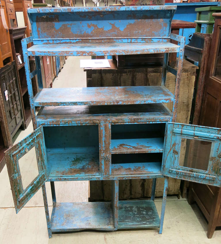 Machine Age Industrial Shelf Bookcase For Sale at 1stDibs