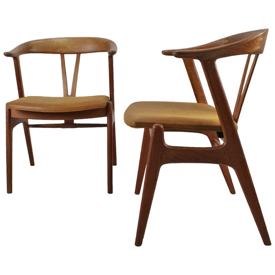 Marvelous Nordic Design Chairs by Torbjorn Afdal for Bruksbo, Norway at ...