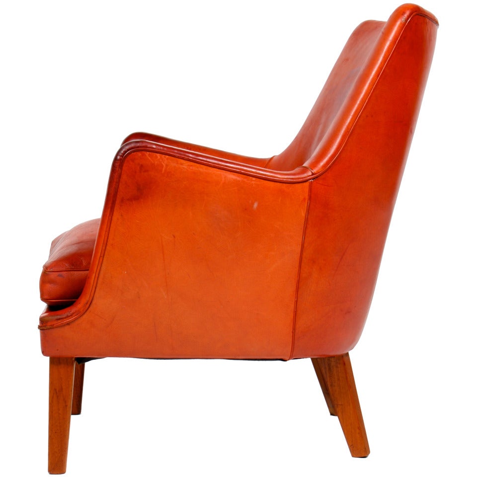 Lounge Chair By Arne Vodder For Sale at 1stDibs