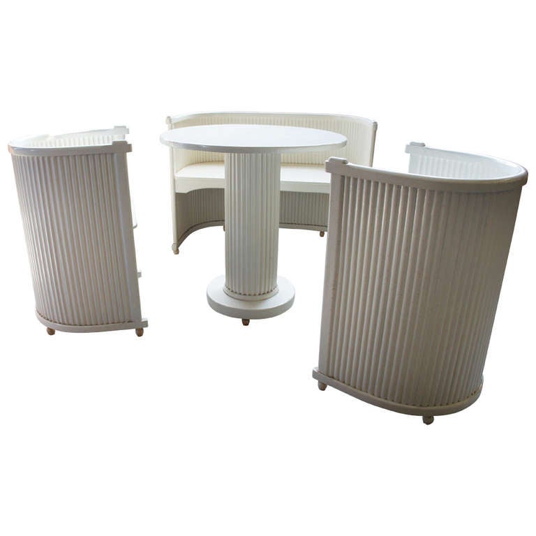 20th c. Robert Oerley Four-piece Breakfast Suite at 1stDibs