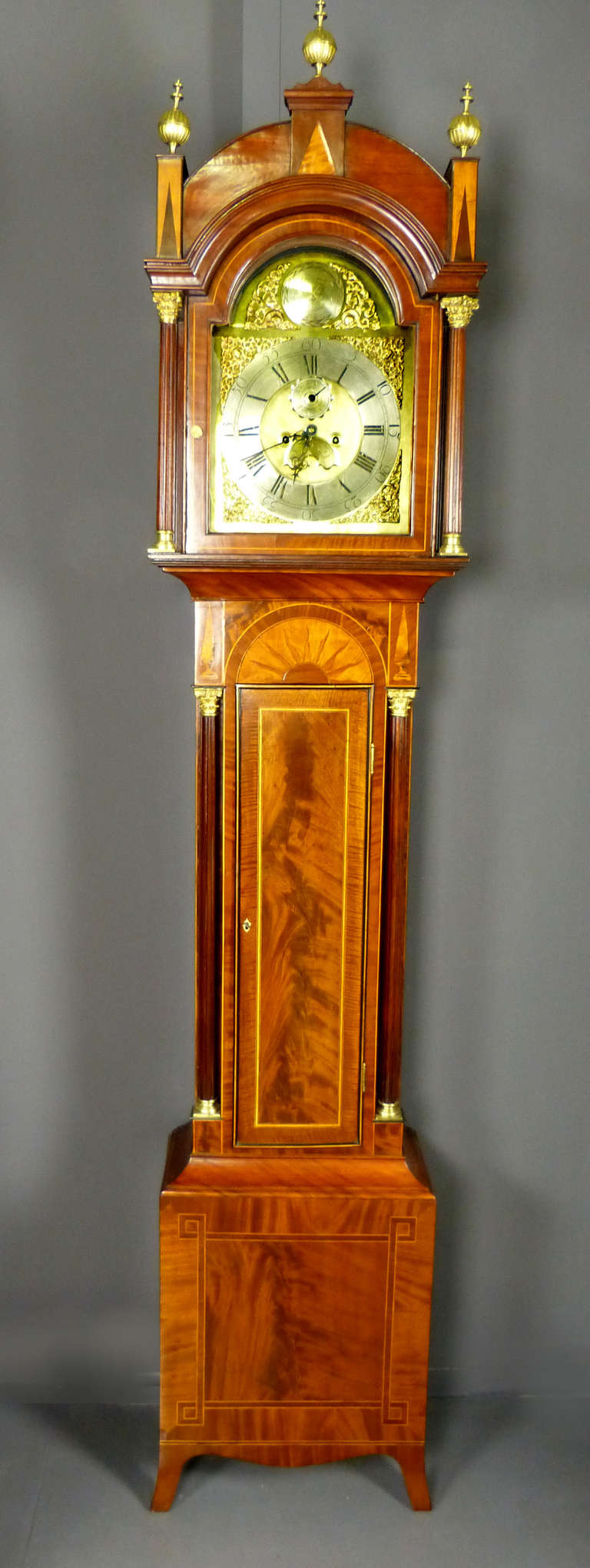 Fine English 18th Century Longcase Clock at 1stDibs