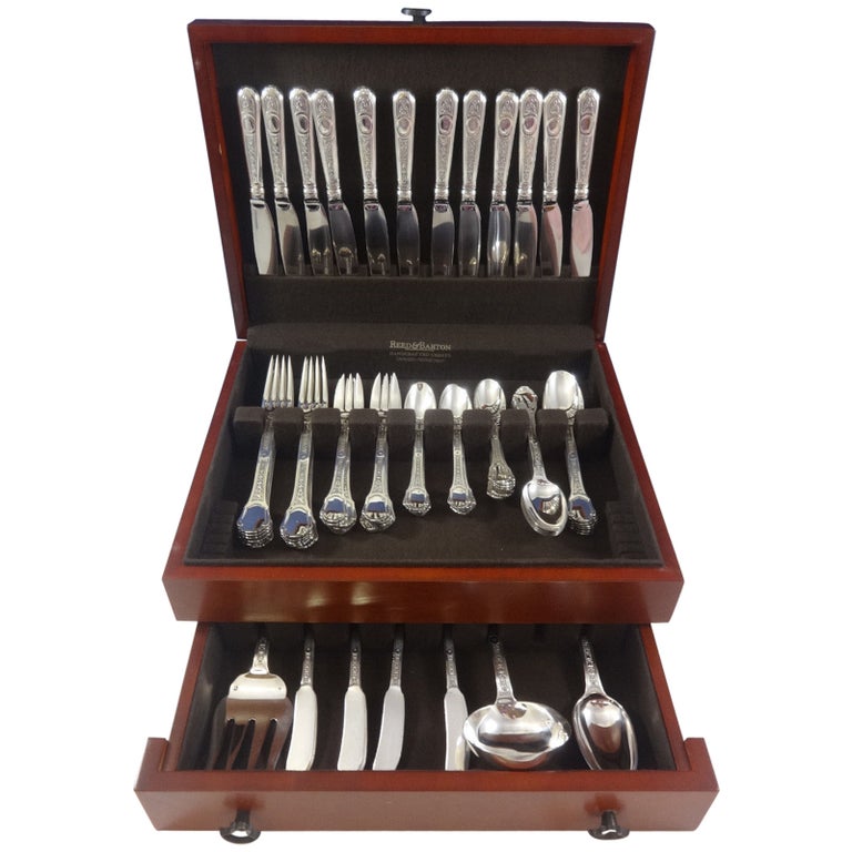 Versailles by Tetard Freres Sterling Silver Flatware Set Service French ...
