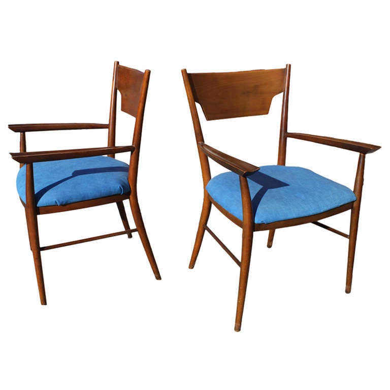 Pair of Paul McCobb Perimeter Group Armchairs at 1stDibs